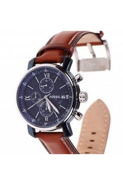 Fossil BQ2163 Brown/Blue Chronograph Watch