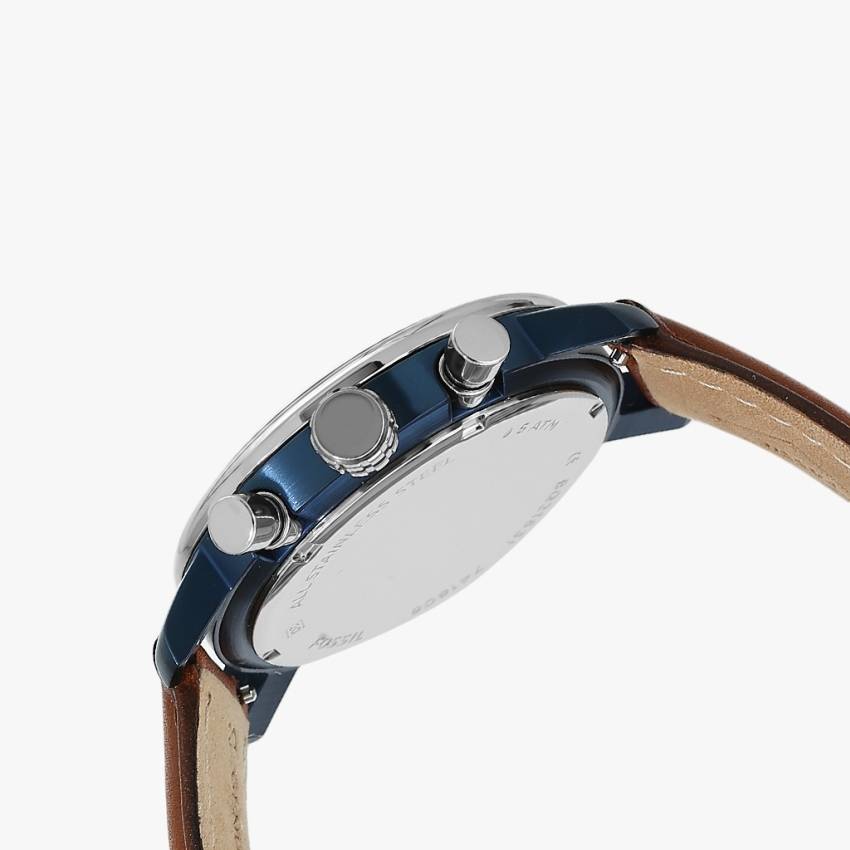 Fossil BQ2163 Brown/Blue Chronograph Watch