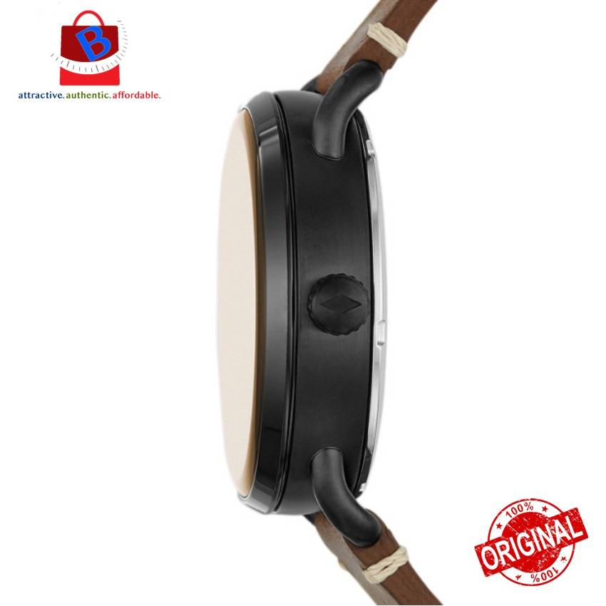 Fossil Men's ME3158 Commuter Automatic Brown Leather Watch