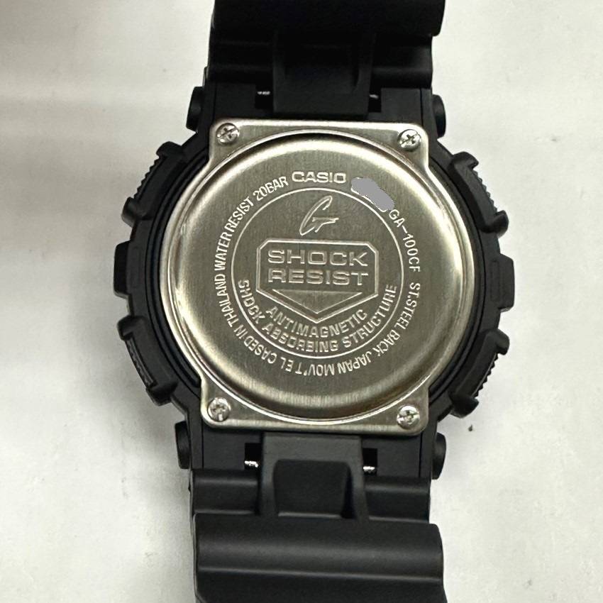 Casio G-Shock GA-100CF-1ADR Special Color Models Watch GA-100CF-1AD ...